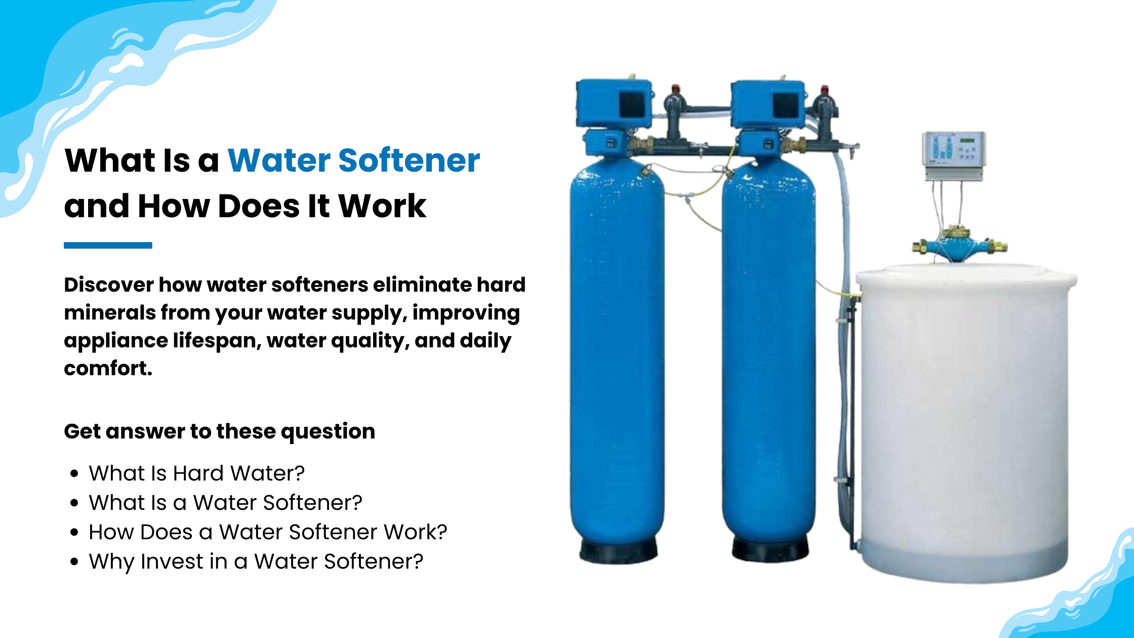 What Is a Water Softener and How Does It Work – Uniglobal Business
